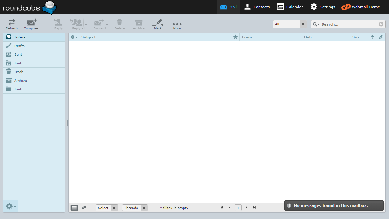 Interface Updates to RoundCube - United PC